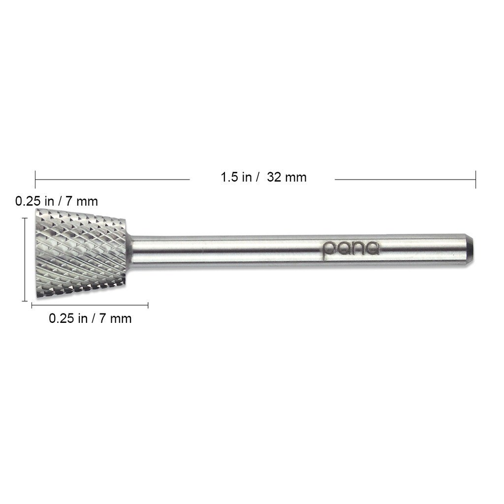 Professional 4 Week Inverted Backfill Silver Carbide Nail Drill Bit ...