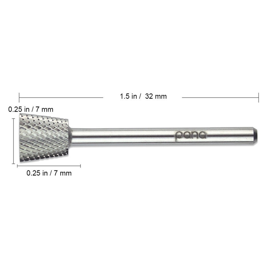 Professional 4 Week Inverted Backfill Silver Carbide Nail Drill Bit ...