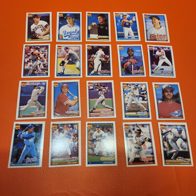 Vintage Topps 40 Years Of Baseball MLB Pro Baseball Card Collectables ...