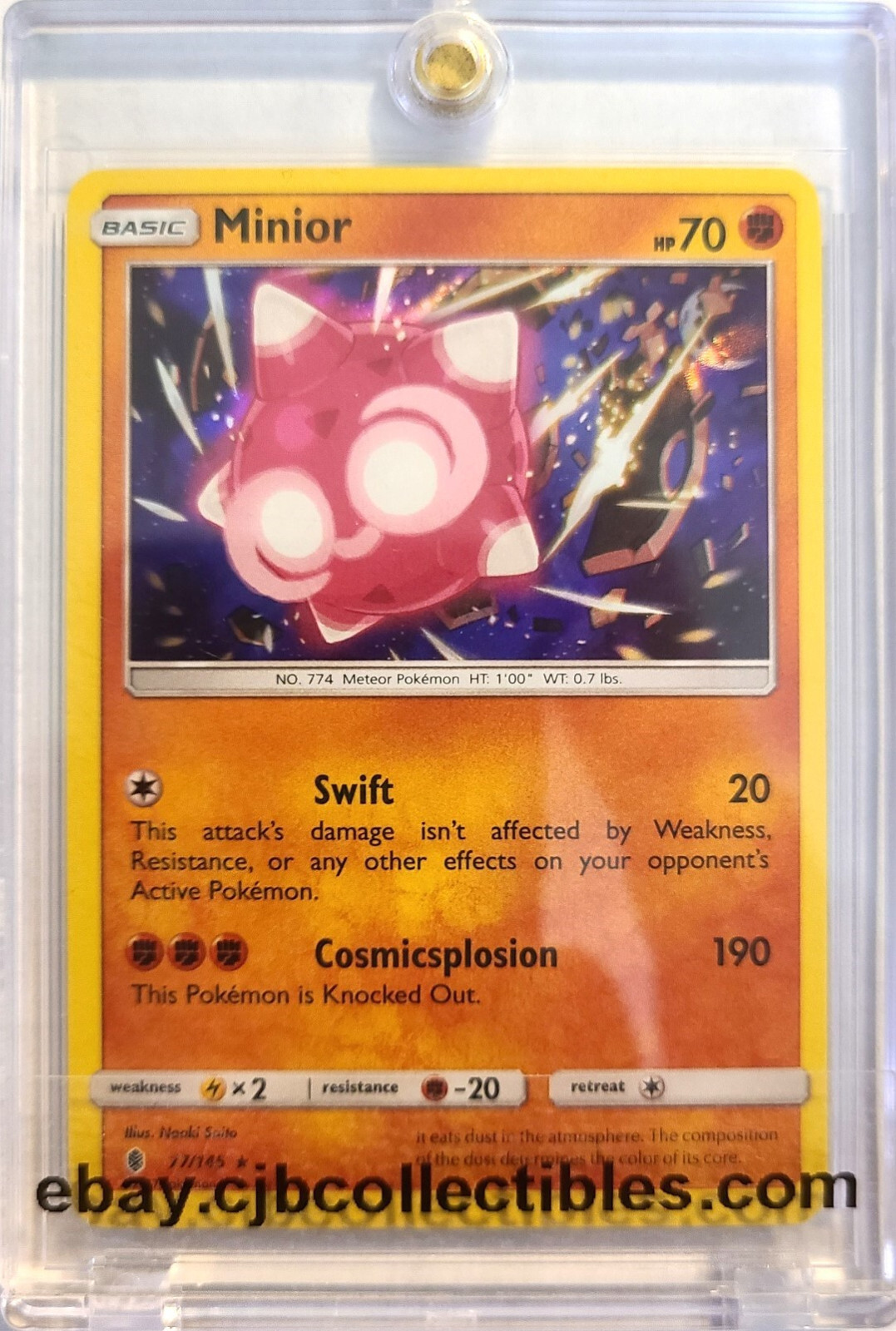 Pokémon MINIOR 77/145 Holo Rare Guardians Rising - Light Play 🍒 | eBay