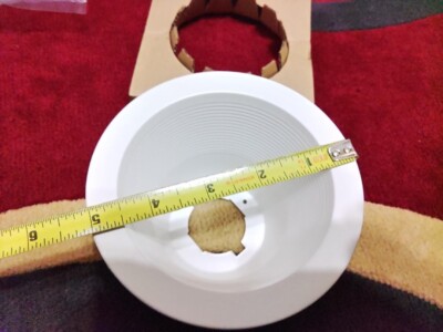 4 inch Baffle Trim For Recess/Can Light New Part Great Price (E-10) | eBay