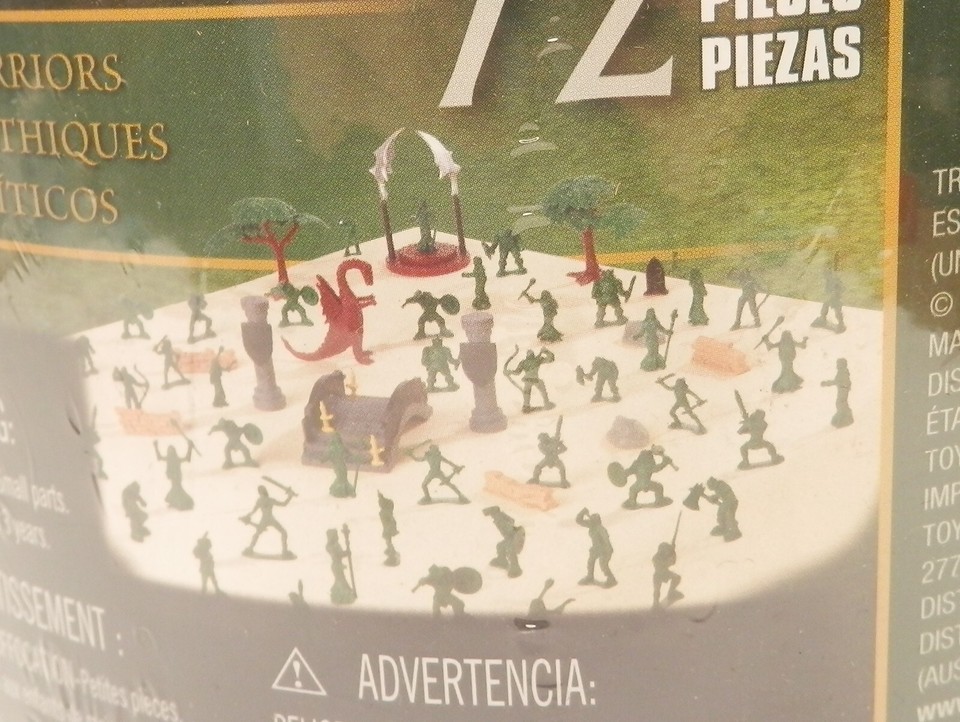 TRUE LEGENDS Mythical Legends 72ct Bucket Dark Ages Theme Army Men | eBay