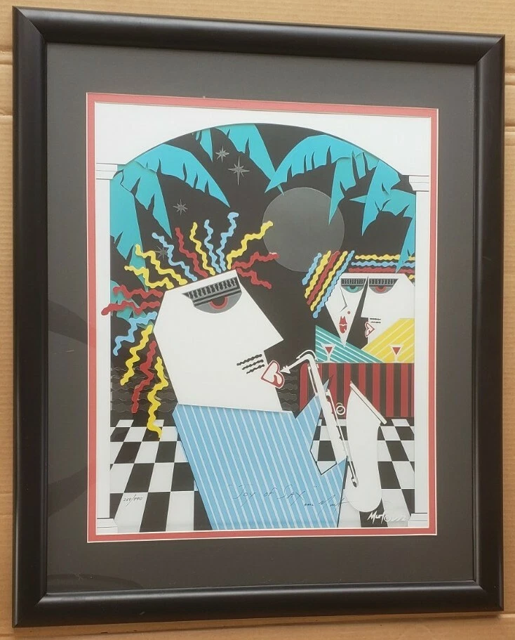 Bill Clinton Saxophone Painting