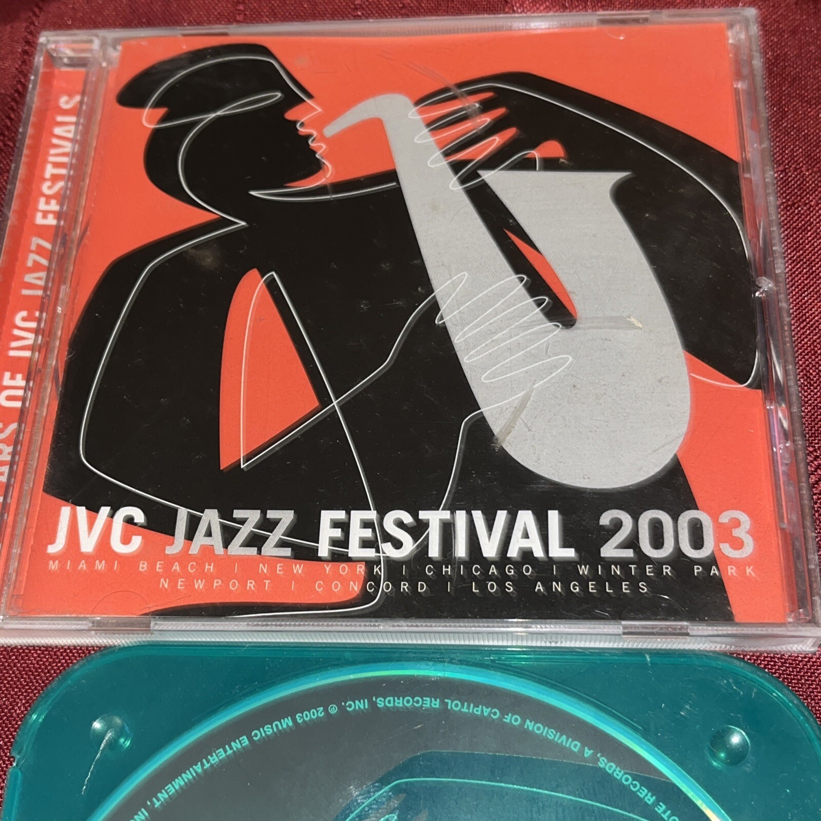 JVC Jazz Festival 2003 Promo CD Boney James Kenny Garrett Stanley ...