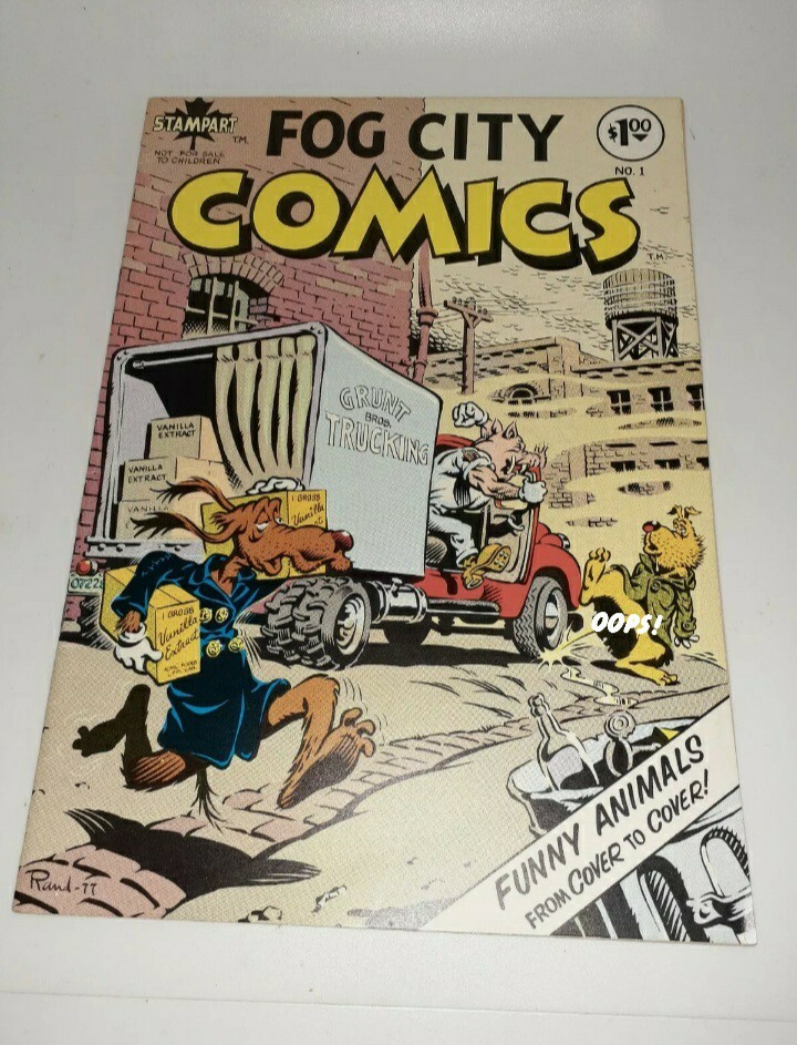 Stampart Fog City Comics #1 9.2 1977 Underground FREE SHIPPING | eBay