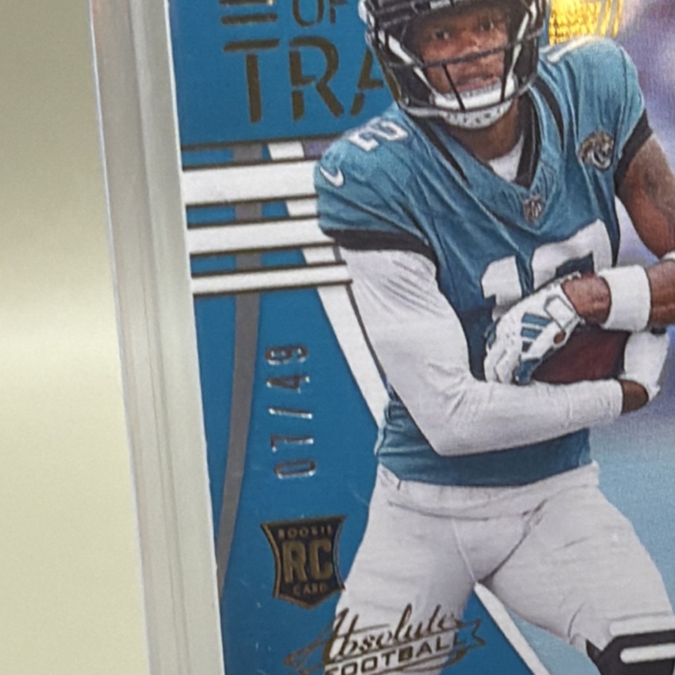 2025 Panini Absolute Travis Hunter Jaguars Tools Trade Double Patch ...