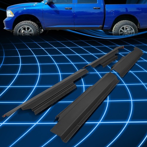 For 09-20 Dodge Ram 1500-3500 Crew Cab Rocker Panel Guard Sill Trim ...