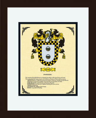 HERALDRY COAT OF ARMS ~ PACHECO FAMILY CREST ~ FRAMED | eBay