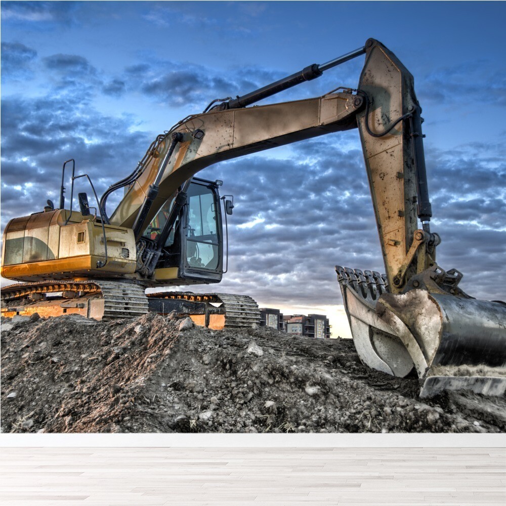 Caterpillar Trackhoe Wallpaper CAT Excavator Wallpapers Wallpaper