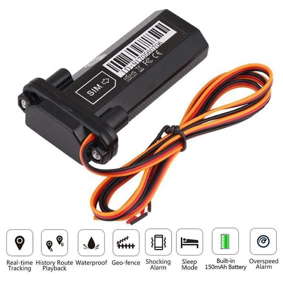 Car/Motorcycle Anti Theft Real-time GPS Tracker Tracking Locator Device ...