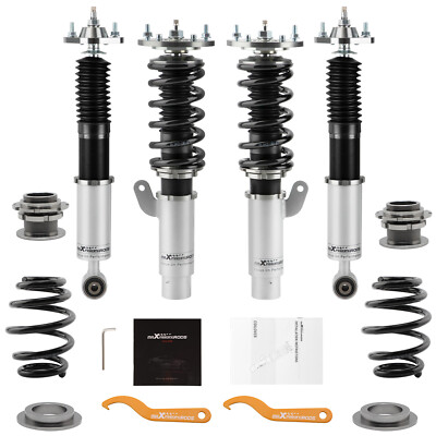 24 Way Adjustable Coilovers FOR BMW E46 3-Series 98-05 Suspension ...