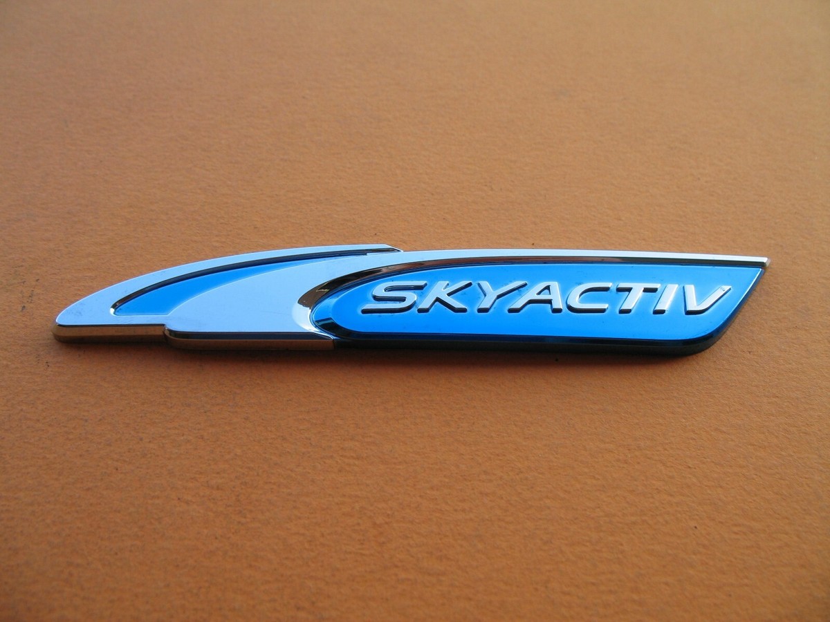 Logotipo De Mazda Skyactiv Trunk Lid Emblem (logo) For Mazda CX 3