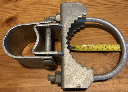 Chain Link 4" Industrial Gate Hinge Bulldog | eBay