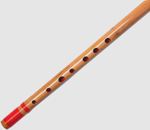 Yamamoto Shinobue Japanese woodwind air reed instrument keyC Red string ...