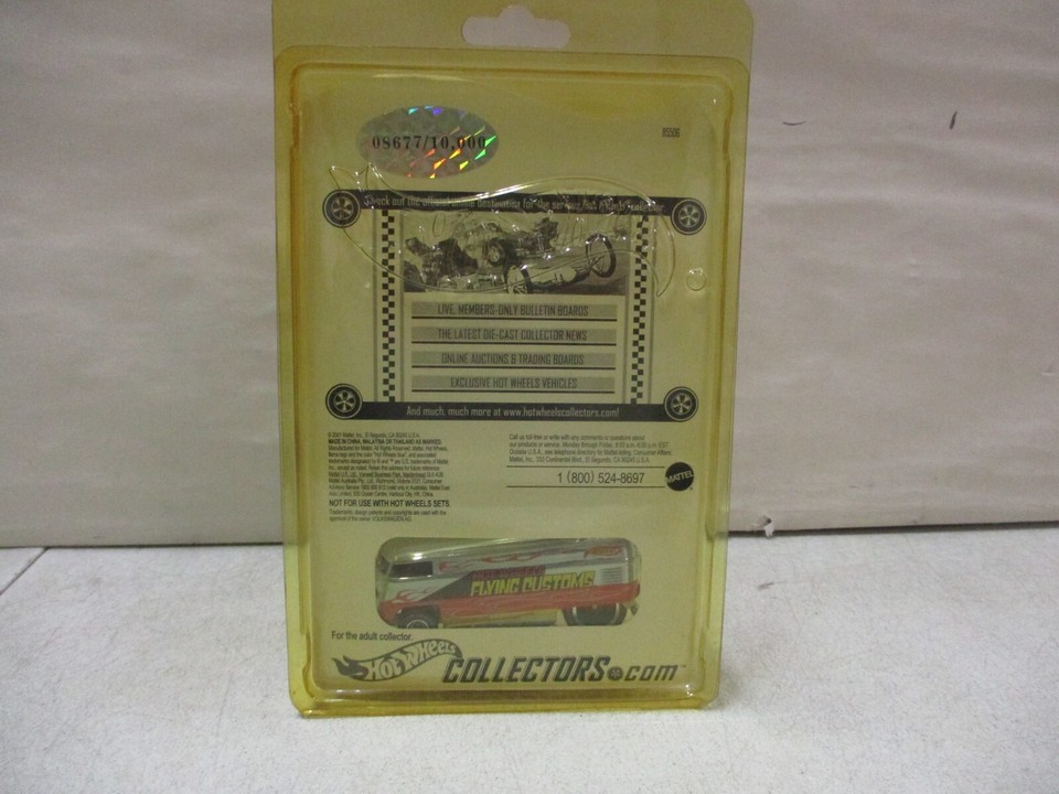 Hot Wheels Redline Club Customized VW Drag Bus Online Exclusive Series ...