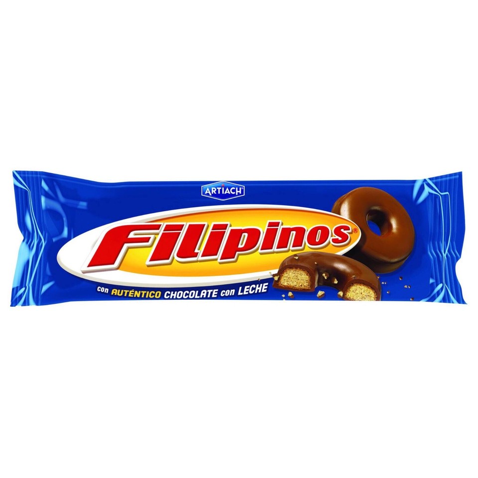 1 x FILIPINOS Chocolate Ring Cookies Frosting Biscuit (128g) | eBay