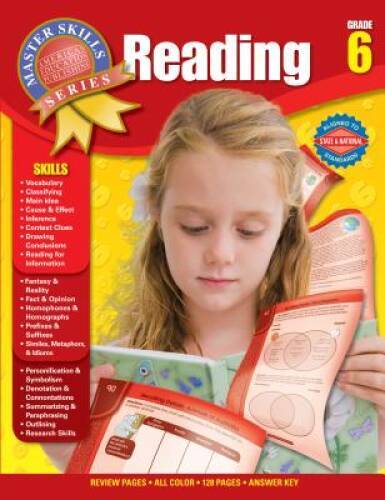 Reading, Grade 6 (Master Skills) - Paperback - GOOD 9781609962609| eBay