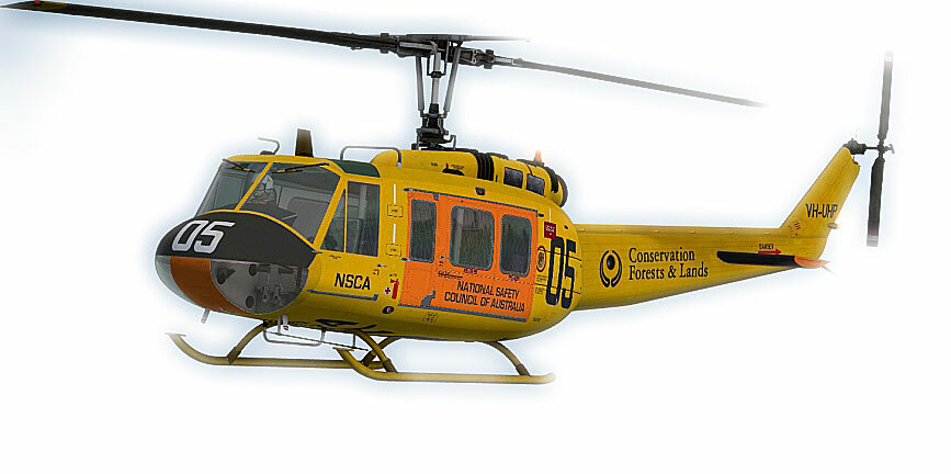 Decal 37 Bell UH-1H Forstverwaltung NSCA VH-UHP | eBay