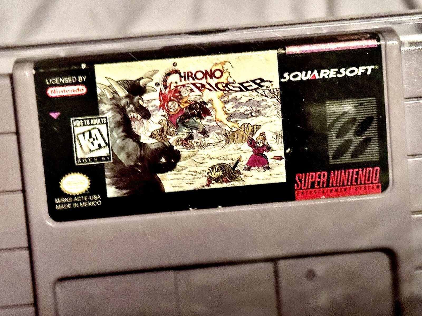 Earthbound & Chrono Trigger Snes Super Nintendo. 100% Authentic, Boards ...