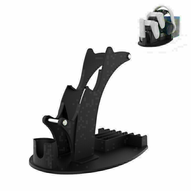 Game Holder Storage Disc Rack Remote Control Cradle for PS5 PS4 X-Box ...