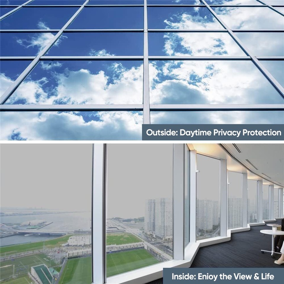Window Tint Film UV Privacy Protection Energy Efficiency Block Heat ...