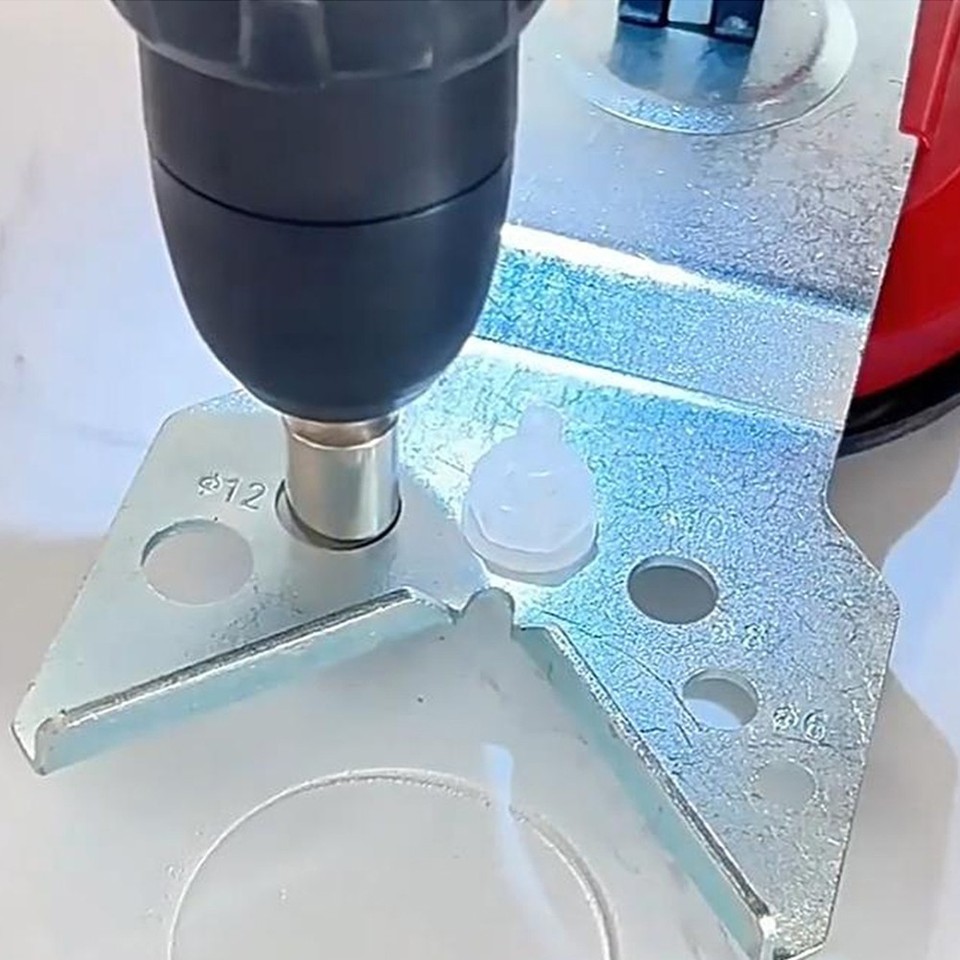Drilling Guide Jig Powerful Suction Cup Drilling Operation For 6-83mm ...