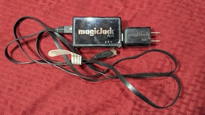 Magic Jack Plus Internet Telephone With Plug And Cords | eBay