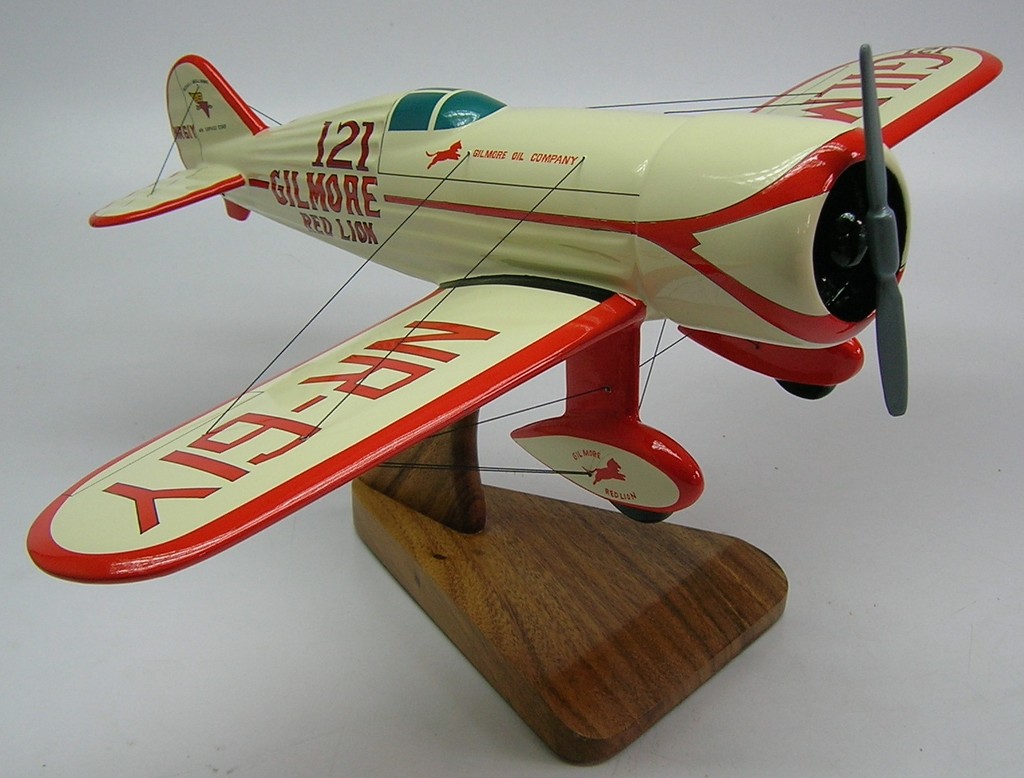 Red Lion Gilmore Racer Airplane Wood Model Free Ship New | eBay