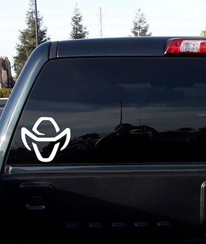 Cowboy Sticker Decal Truck Texas Number Ranch Hand 5.5” White | eBay