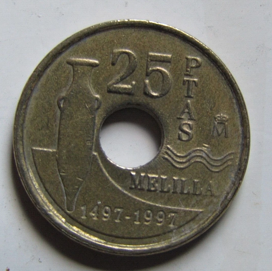 1997 Espana 25 Ptas
