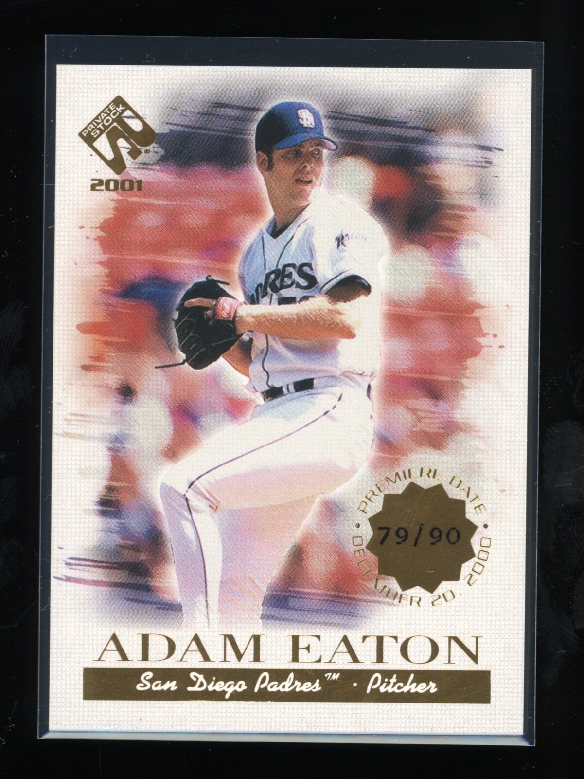2001 Pacific Private Stock - Adam Eaton #102 Premiere Date /90 for sale ...