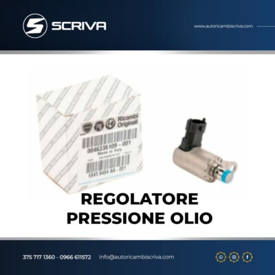 Regolatore Pressione Olio per Alfa Giulia Stelvio 2.2 D Fiat 500X ...