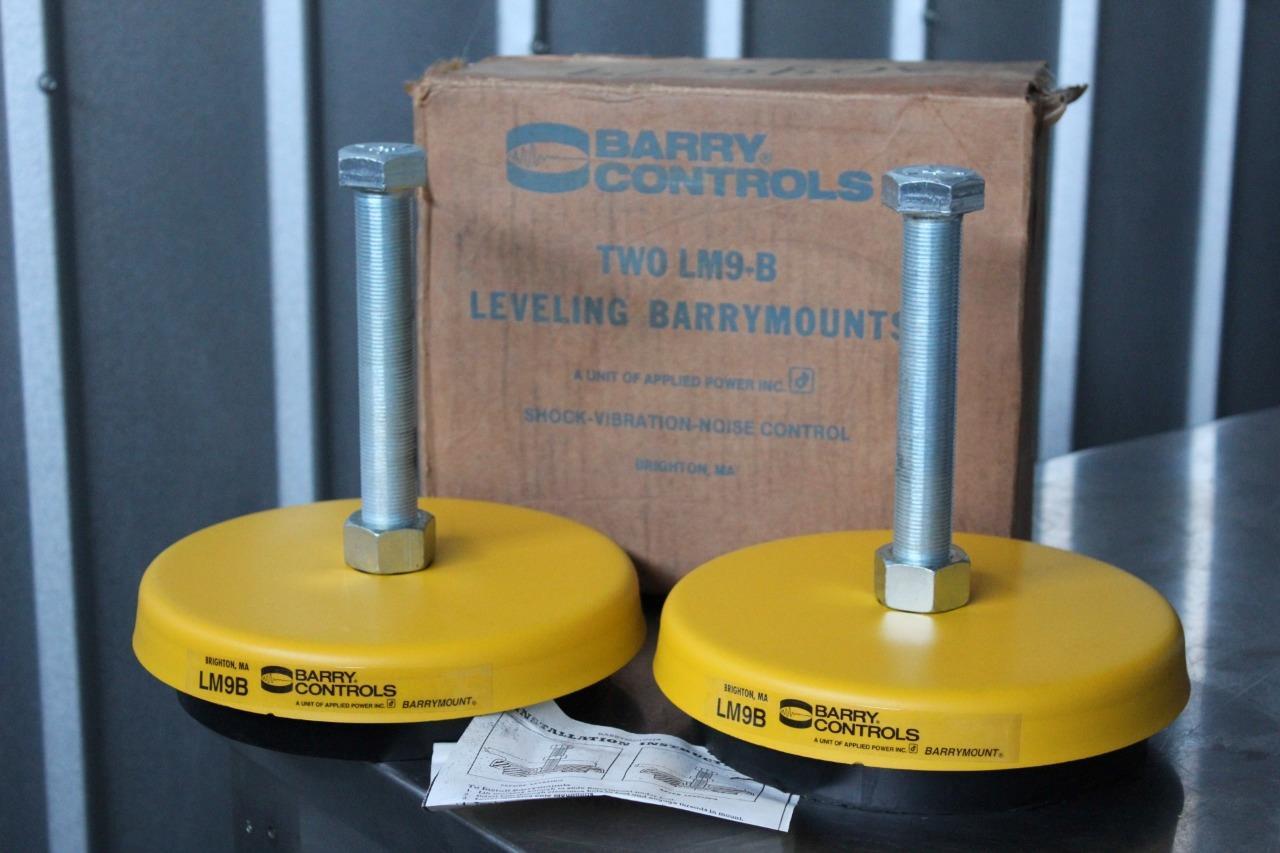 Barry Controls LM9-B Machine Leveling Foot Pad Mounts - Vibration Shock ...