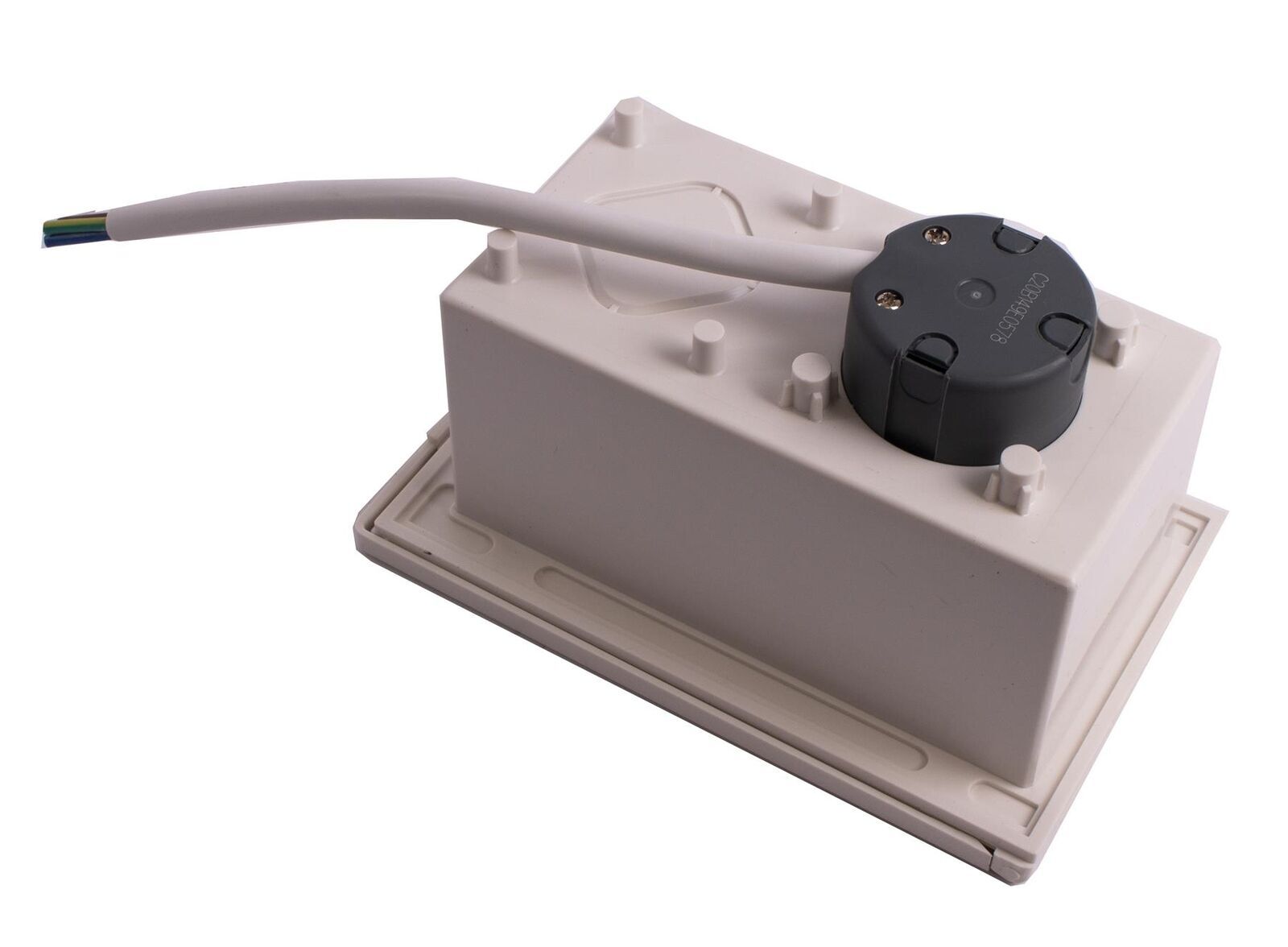 White External 13 amp Socket Outlet Box Caravan Motorhome VW Campervan ...