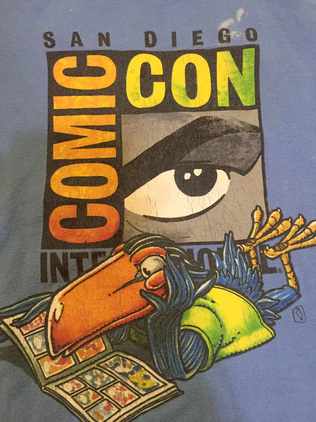 San Diego Comic Con International Women’s Blue T Shir… - Gem