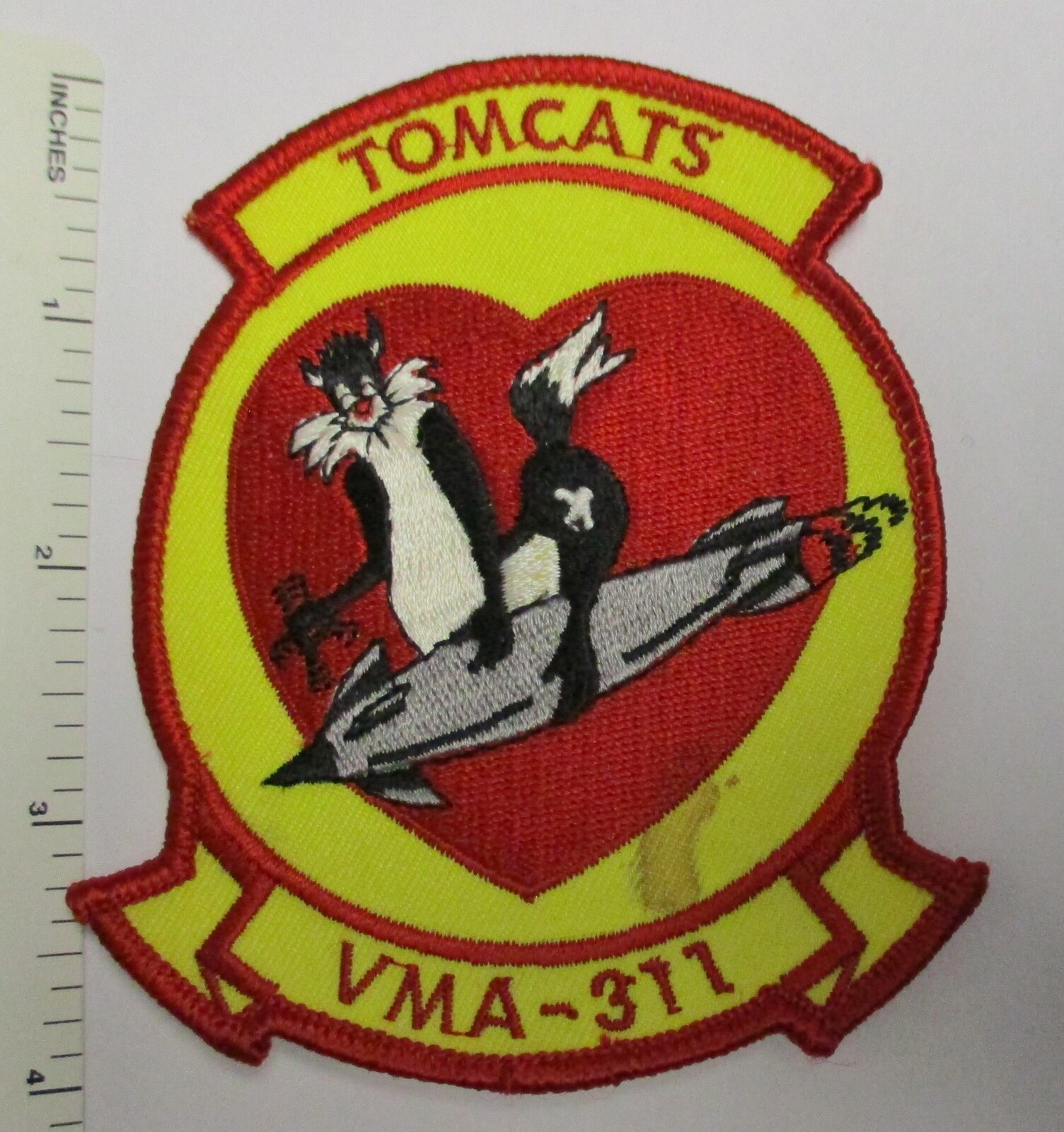 US MARINE CORPS AVIATION VMA-311 ATTACK SQUADRON PATCH USMC TOMCATS ...