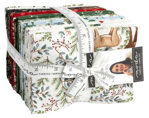 MODA Woodland Winter Fat Quarter Bundle + Panel by Deb Strain | eBay