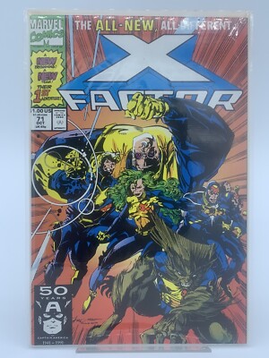 X-Factor #71 1st New Team App of X-Factor 1st Print Marvel 1991 | eBay