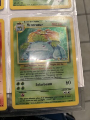 Venusaur 015/102 Base Set (Shadowless) Holo | eBay