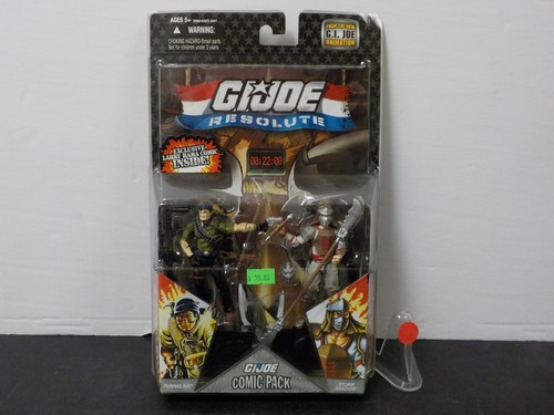 G 305 GI Joe Cobra 25th Anniversary Comic 2 Pack Tunnel Rat vs. Storm ...