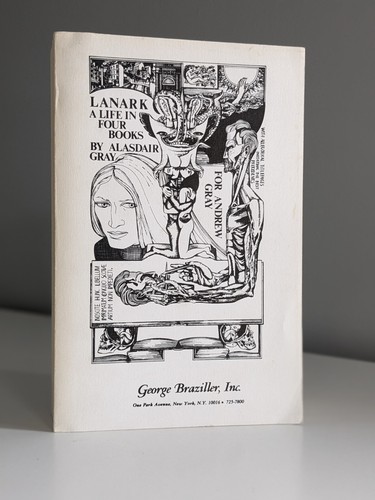 Lanark - Alasdair Gray First US HC Edition Advance Review Copy 1985 | eBay