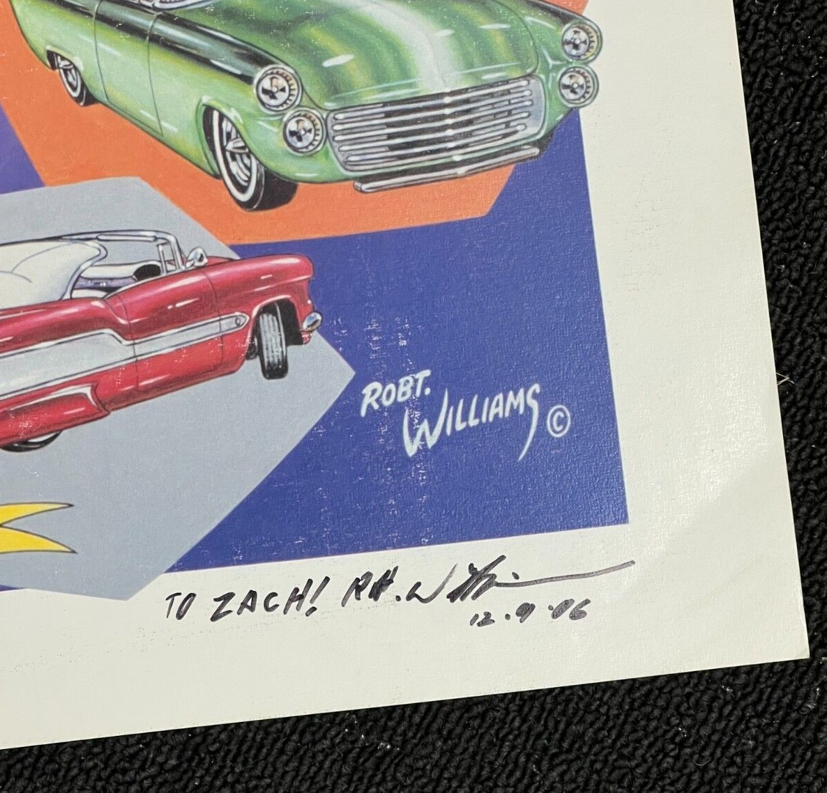 Robert Williams - Bondo Bob Leadsleads Print - Artist Signed | eBay