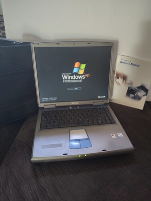 Vintage Dell Inspiron 5100 Laptop & Bag Pentium 4 2.6GHz 512MB RAM ...