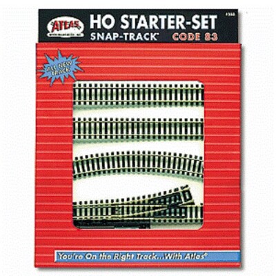 Atlas 588 HO Code 83 Snap Track Starter Set | eBay