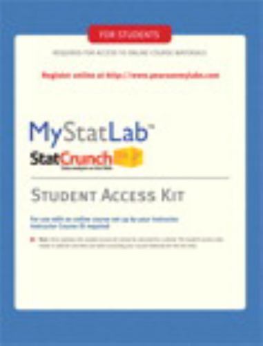 MyMathLab/MyStatLab -- Standalone Access Kit 9780135027028 | eBay