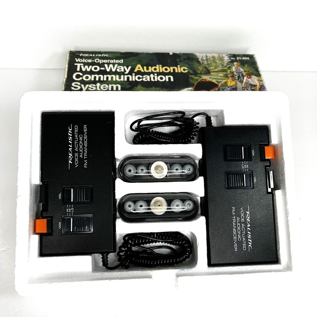 Realistic Trc504 Two-way Audionic Communication System for sale online ...