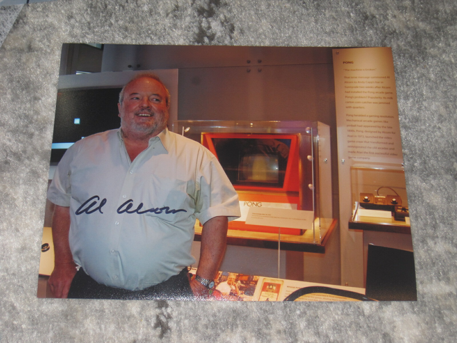 Atari PONG Creator ALLAN ALCORN Signed 8x10 Photo AUTOGRAPH 1 | eBay