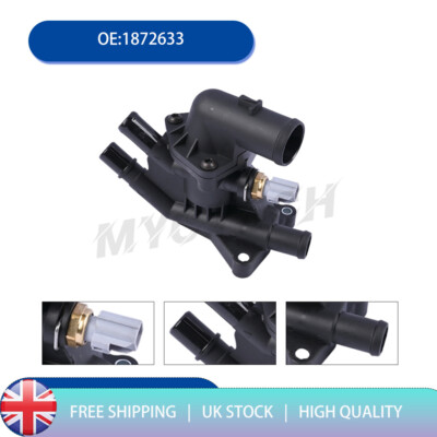 Coolant Thermostat Fits Ford B-Max Ecoboost Fiesta 1.0 2012-on 1872633 ...