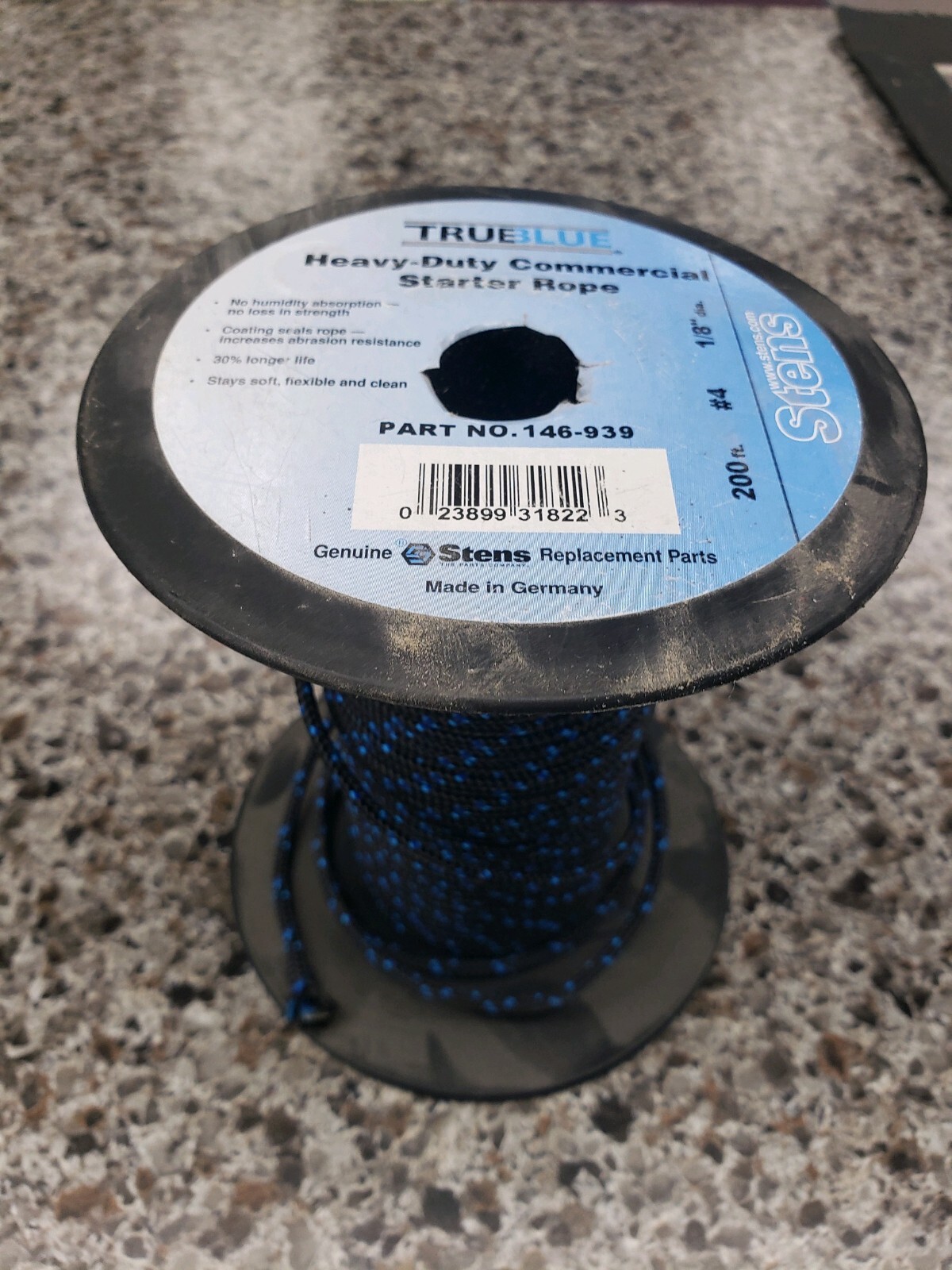 STENS PART NUMBER 146-939 PARTIAL ROLL 1/8" DIA PULL ROPE | eBay