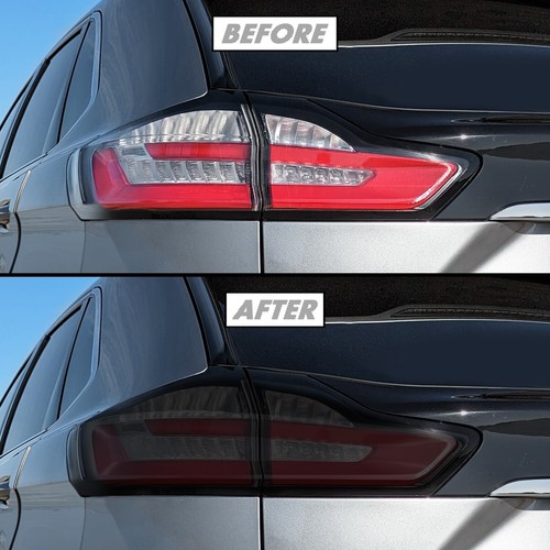 FOR 2019-2024 Ford Edge Tail Light Smoke Precut Vinyl Tint Overlays ...